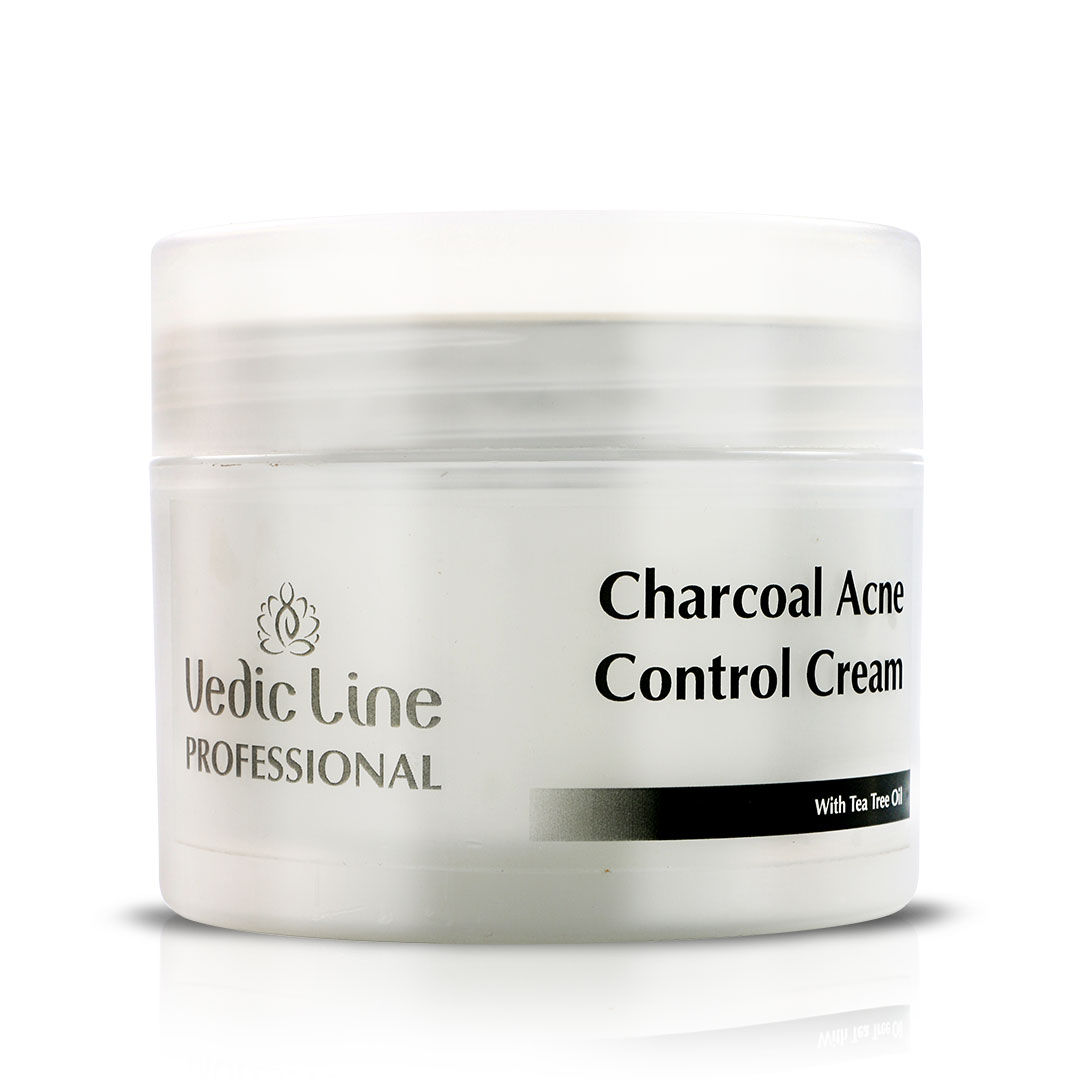 Vedicline Charcoal Acne Control Cream Reduce Acne, Blackheads, And ...