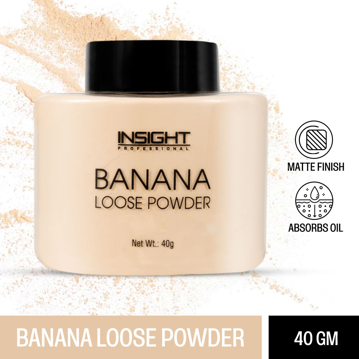 Buy Insight Banana Loose Powder, 40g Online | Purplle
