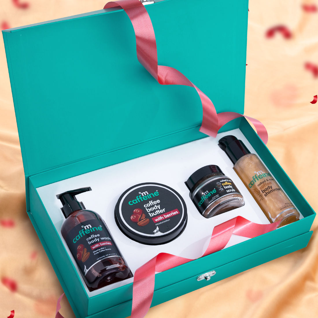 mCaffeine Coffee Glam Body Care Kit