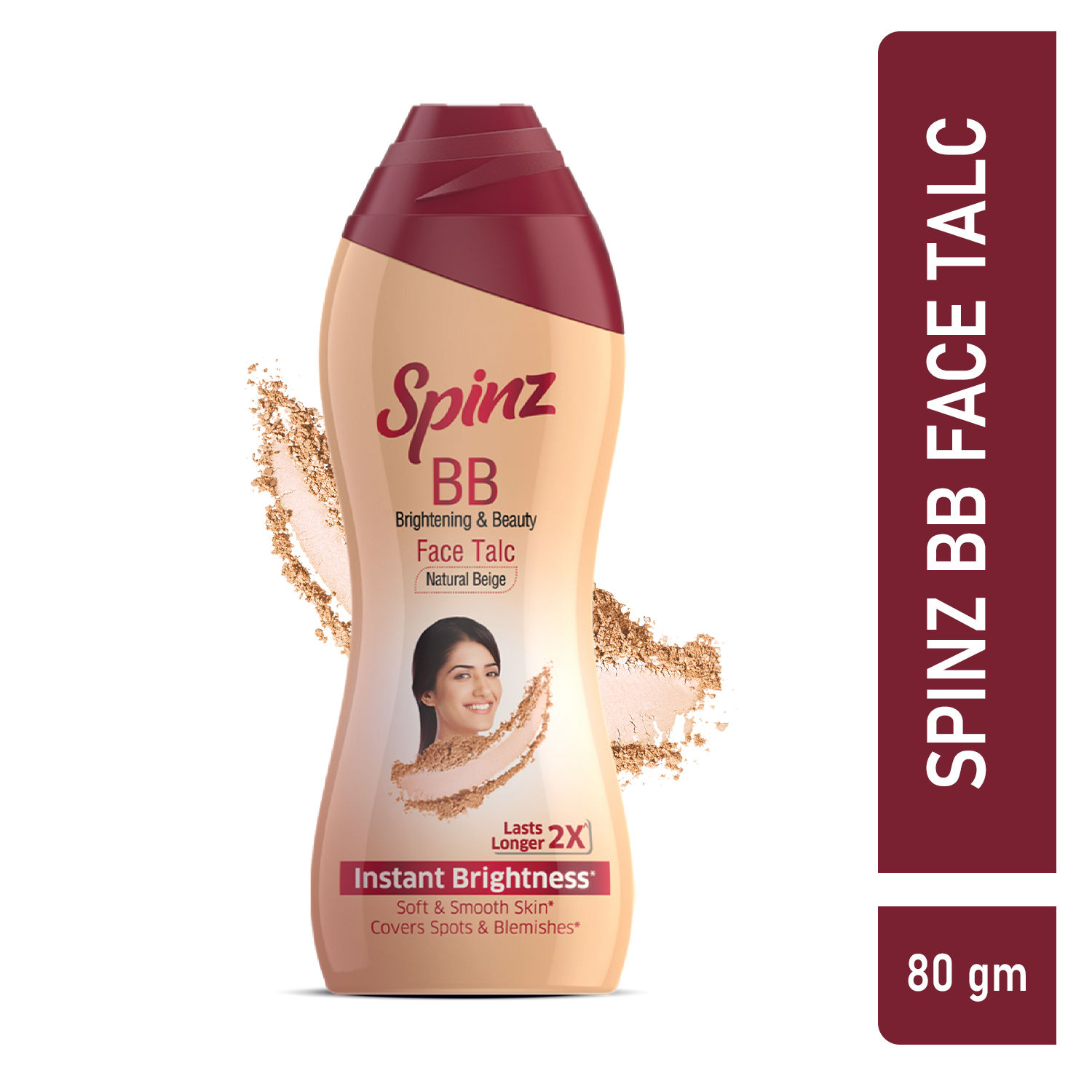 Spinz Brighting And Beauty Talc (100 g)