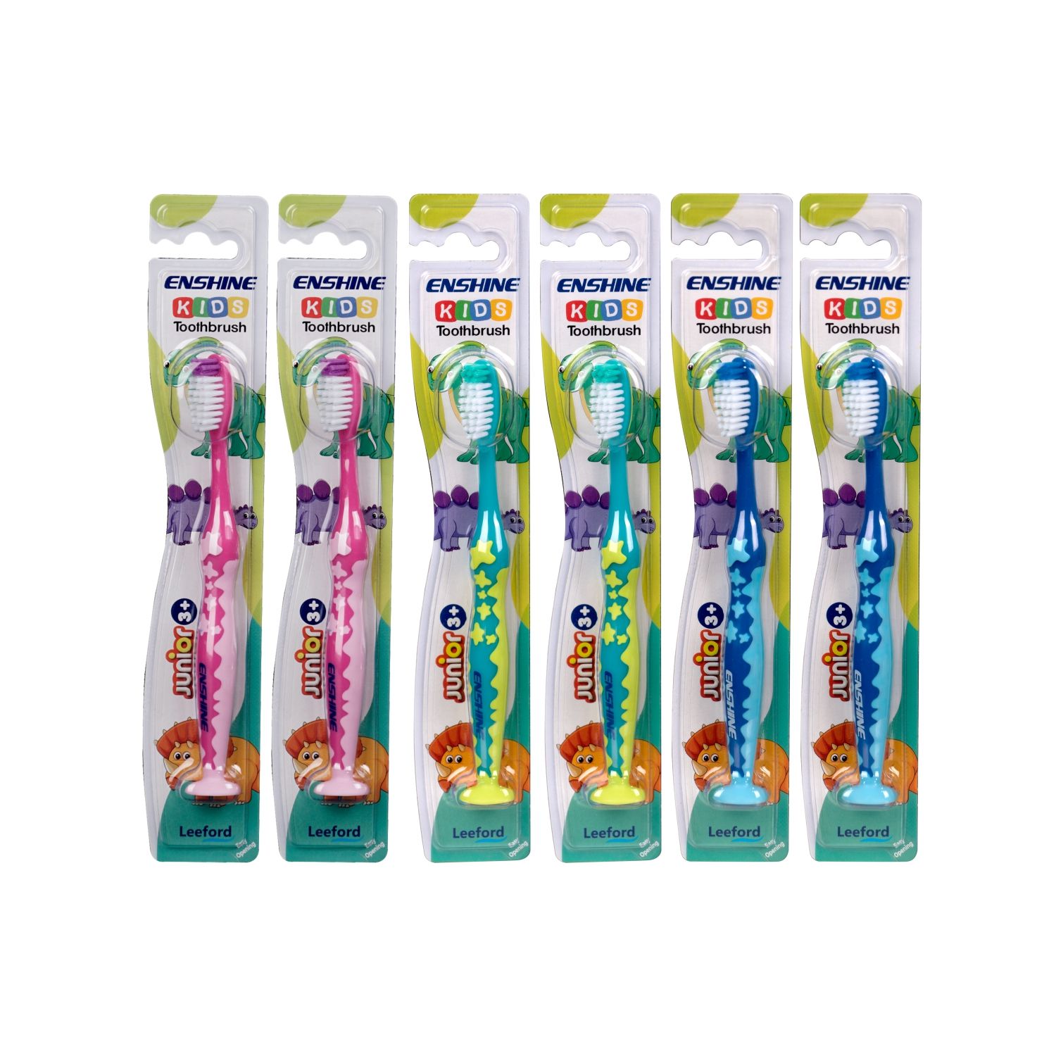 FUNTIME Enshine Kids Junior 3+ years Multicolor Toothbrush with soft ...