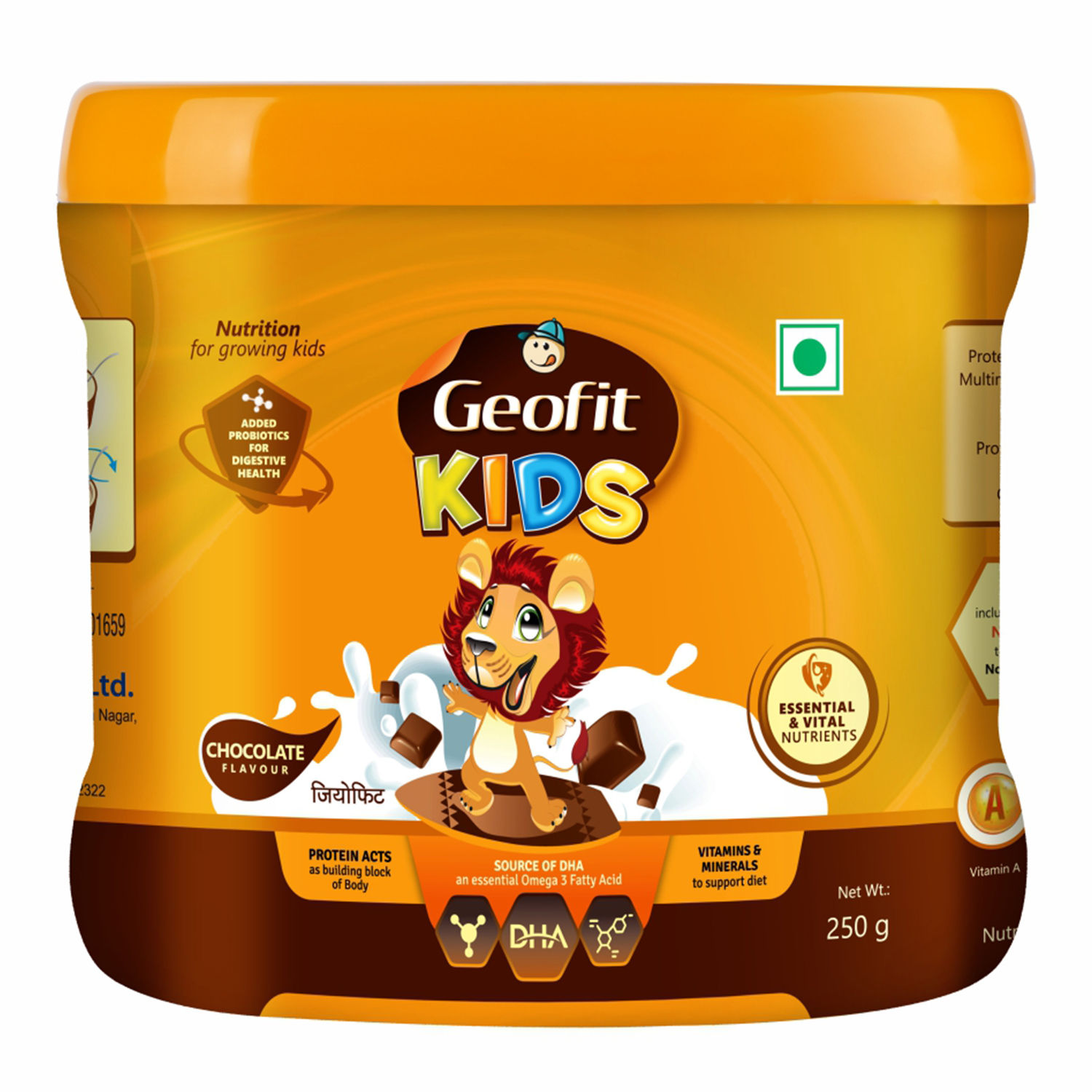 Geofit Geofit Kids Protein Powder Enriched with Nutrients ...