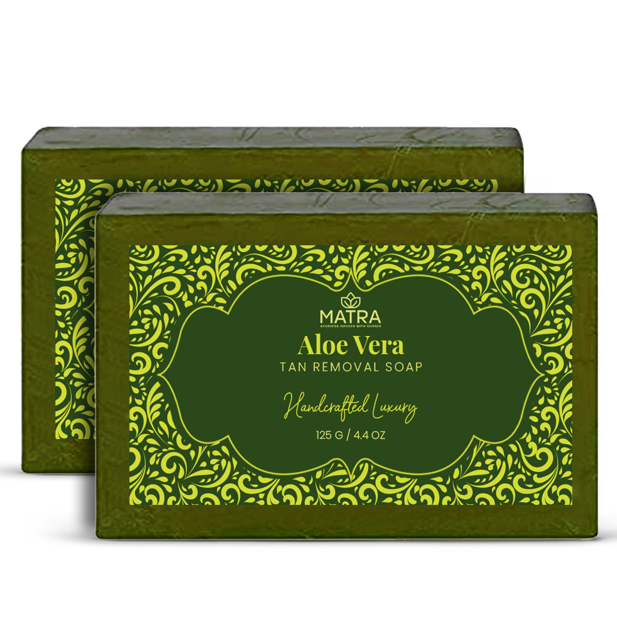 MATRA Aloe Vera Neem Tan Removal Bathing Soap - Pack of 2