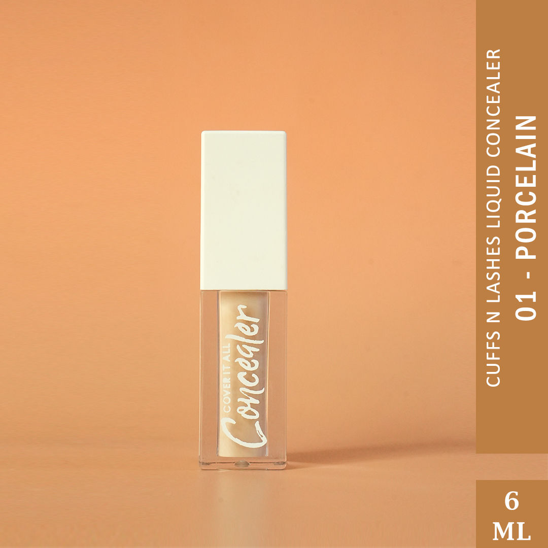 Cuffs N Lashes Cover It All Liquid Concealer, Porcelain-104