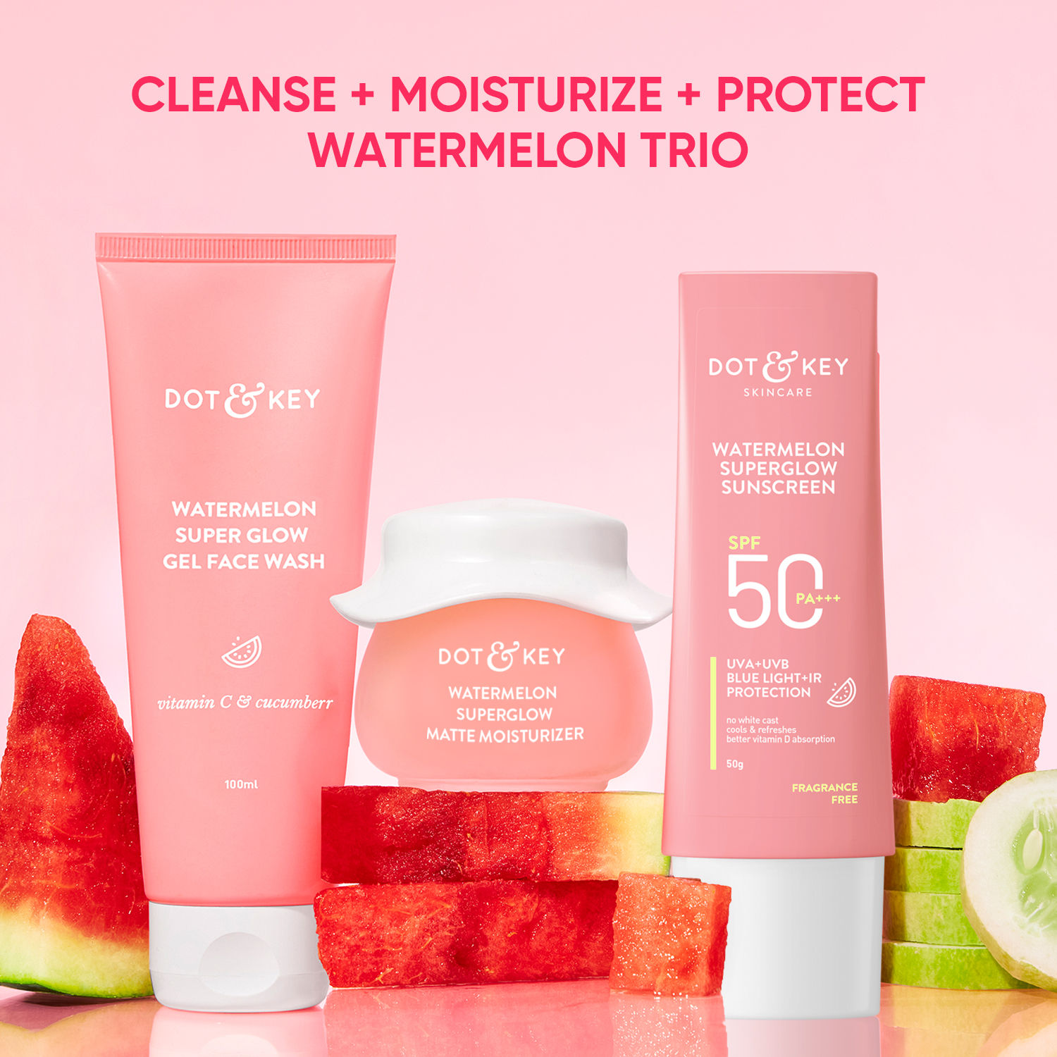 Dot & Key Watermelon SuperGlow Matte Moisturizer, 60ml