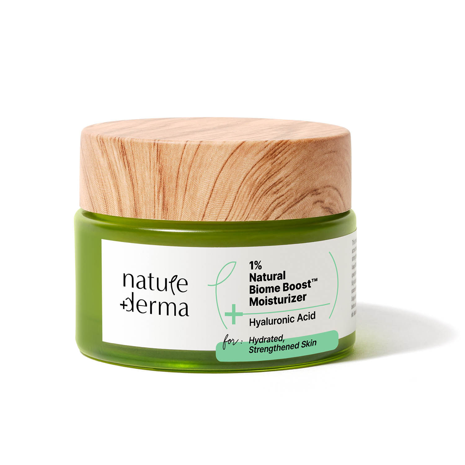 Nature Derma 1% Natural Biome-Boost™ Moisturizer with Hyaluronic Acid ...