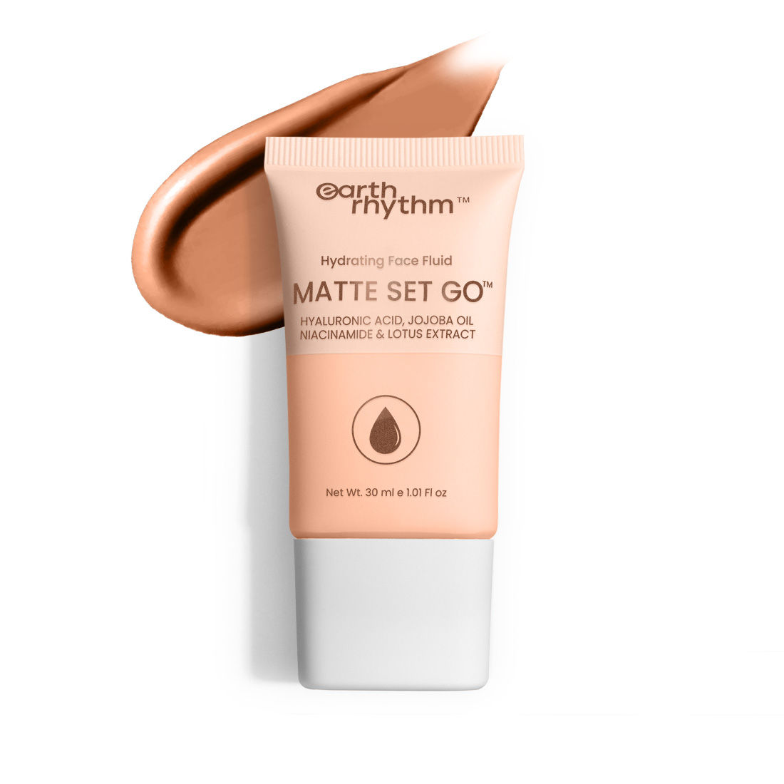 Earth Rhythm Hydrating Matte Set Go Face Fluid Foundation | SPF 30, PA ...