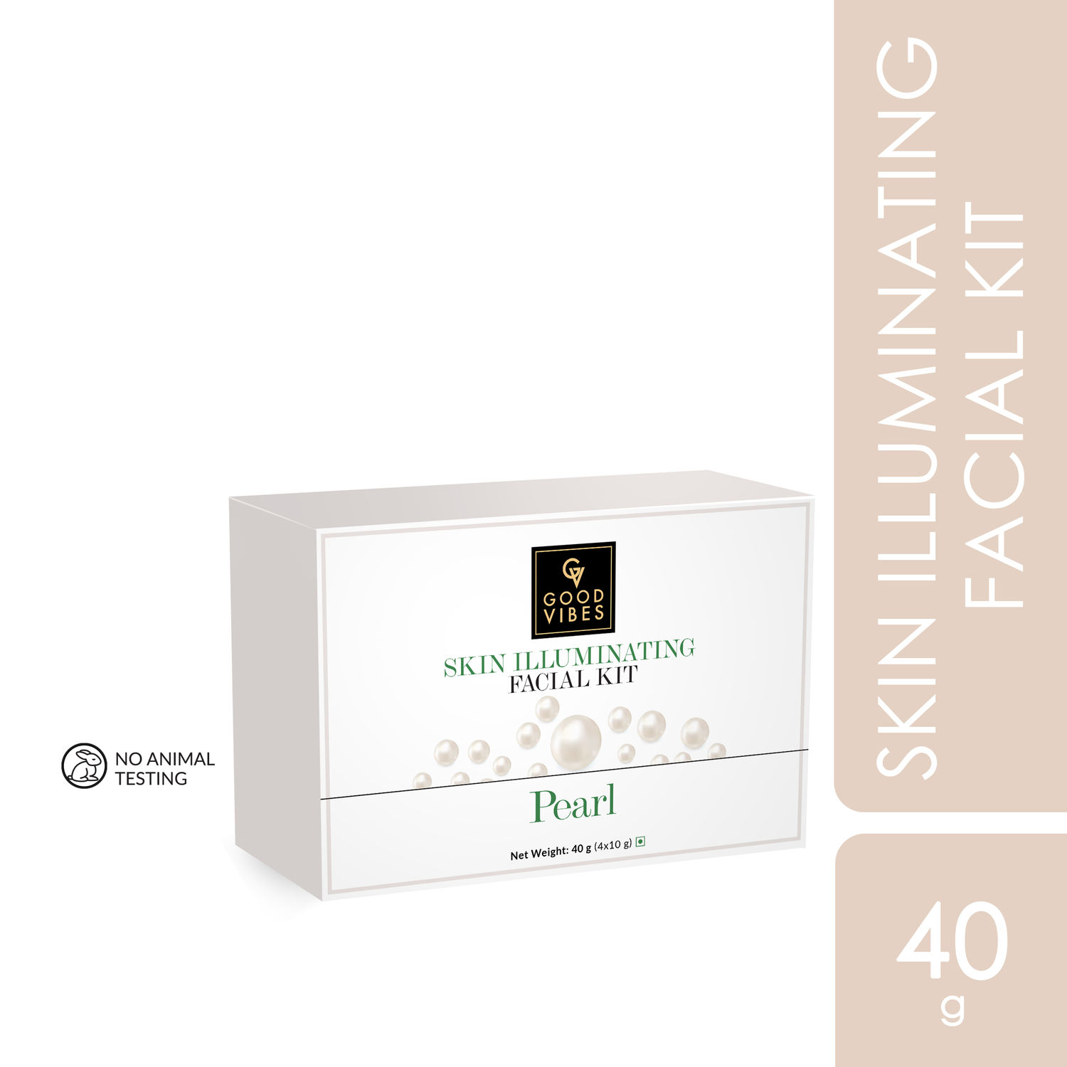 Buy Good Vibes Skin Illuminating Facial Kit - Pearl (40 gm) Online ...