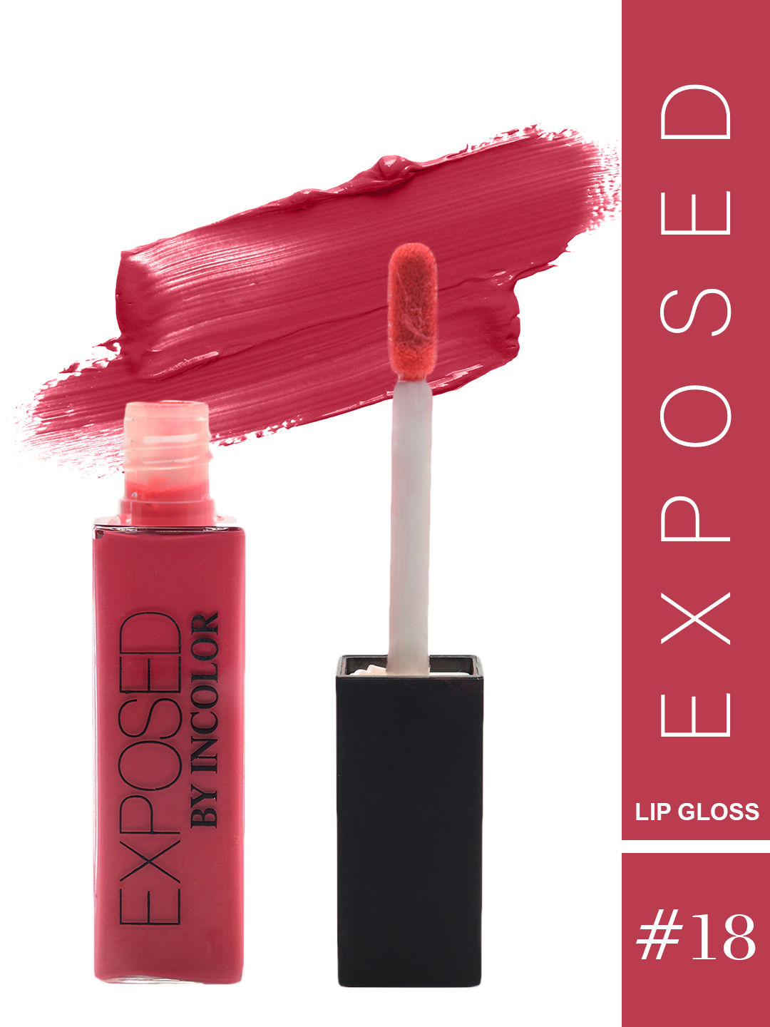 Buy Incolor Exposed Gloss 18 MOSCOW 6 Ml Online | Purplle