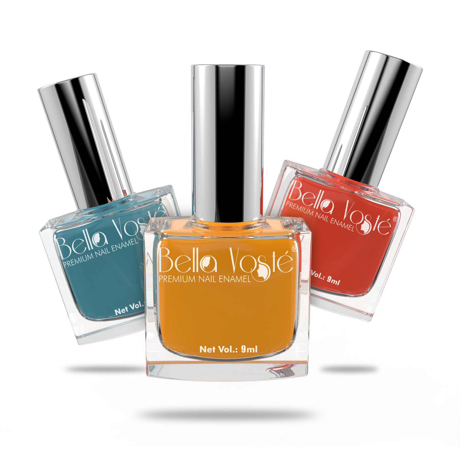 Bella Voste Nail Polish 3-in-1 Nail Combo | Quick Drying | Chip ...