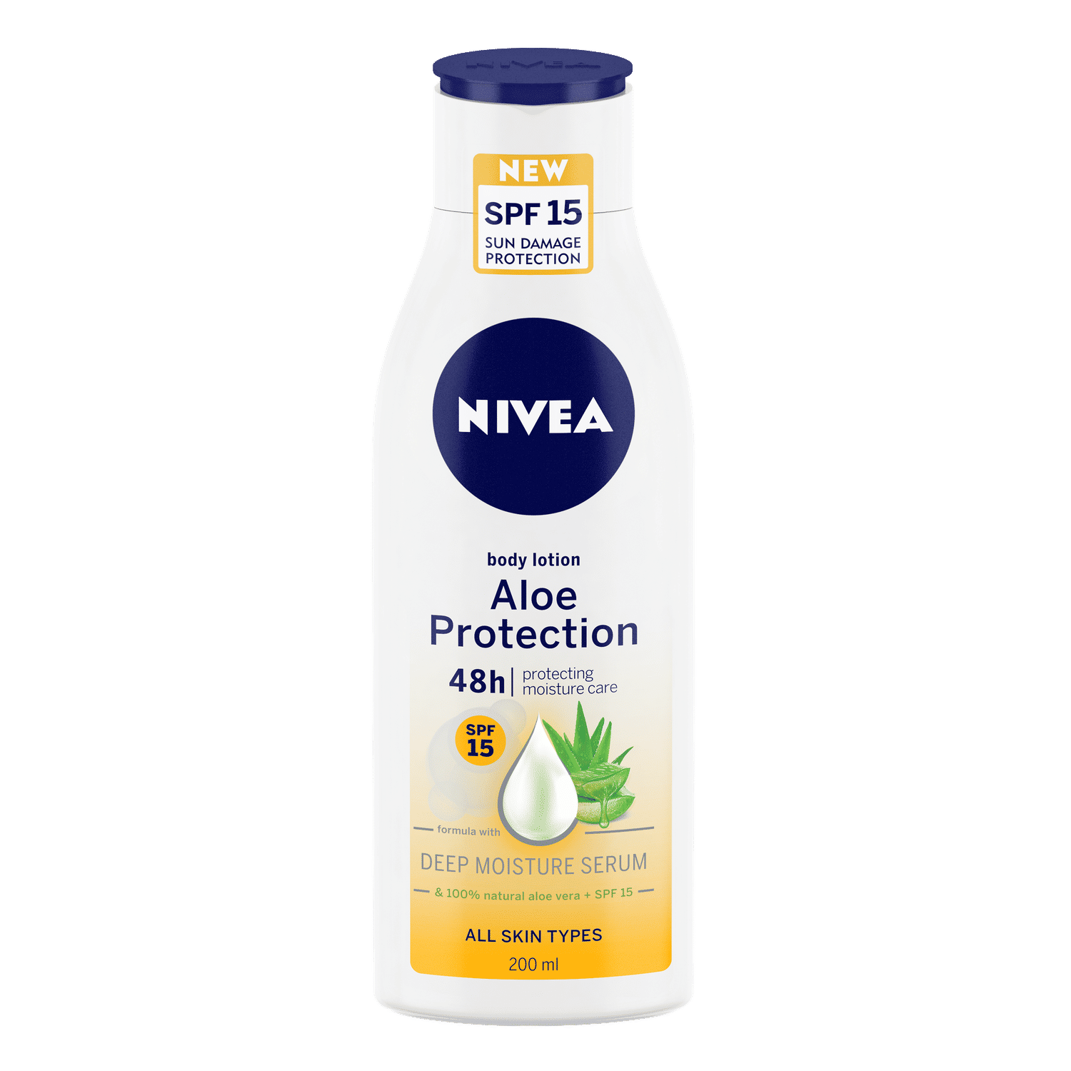 Buy NIVEA Aloe Protection Spf 15 Body Lotion (200 ml) Online | Purplle