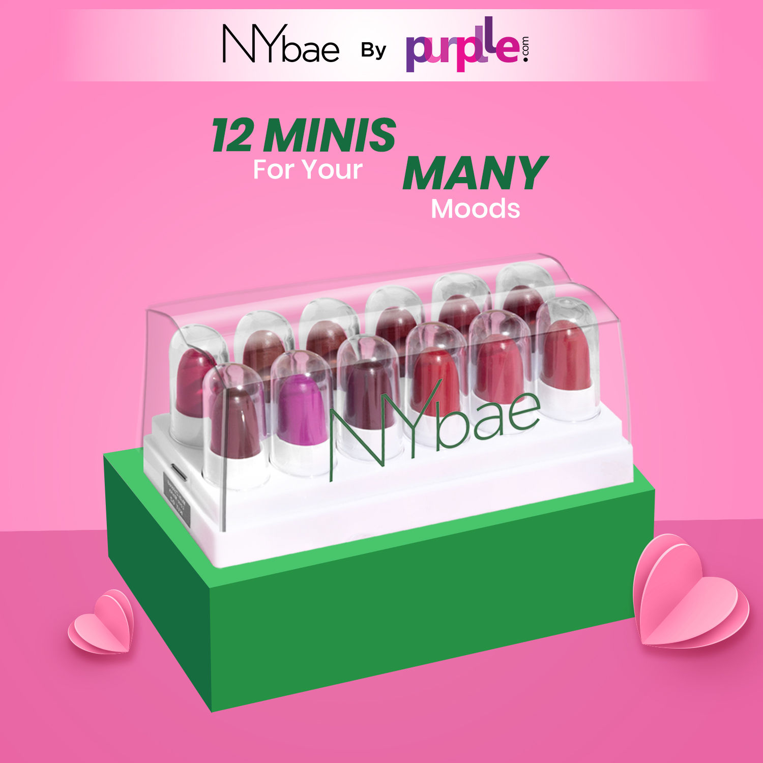 NY Bae 12 in 1 Mini Lip Kit - Everyday Empress