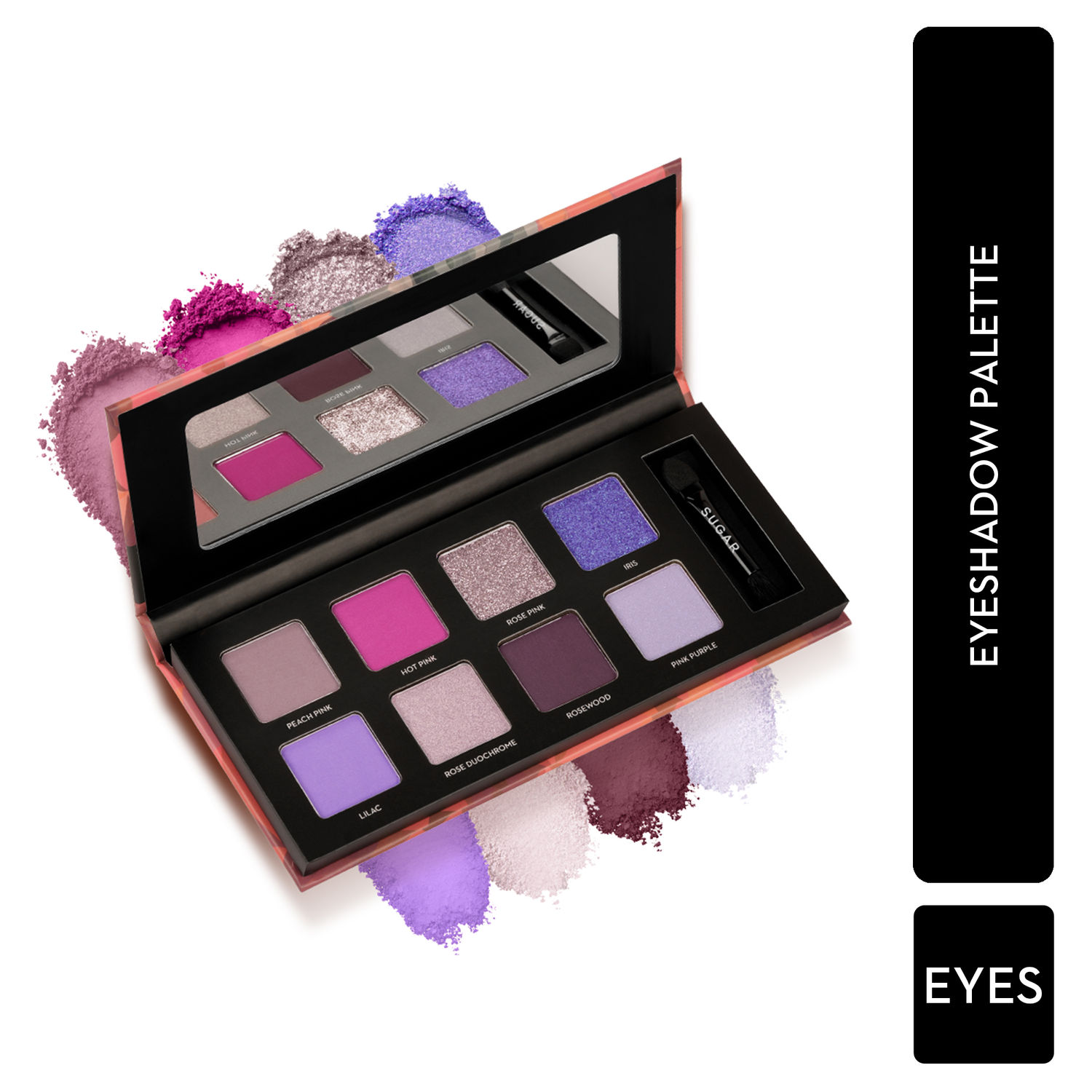 SUGAR Cosmetics Blend The Rules Eyeshadow Palette - 06 Starlight (Lilacs & Pinks)