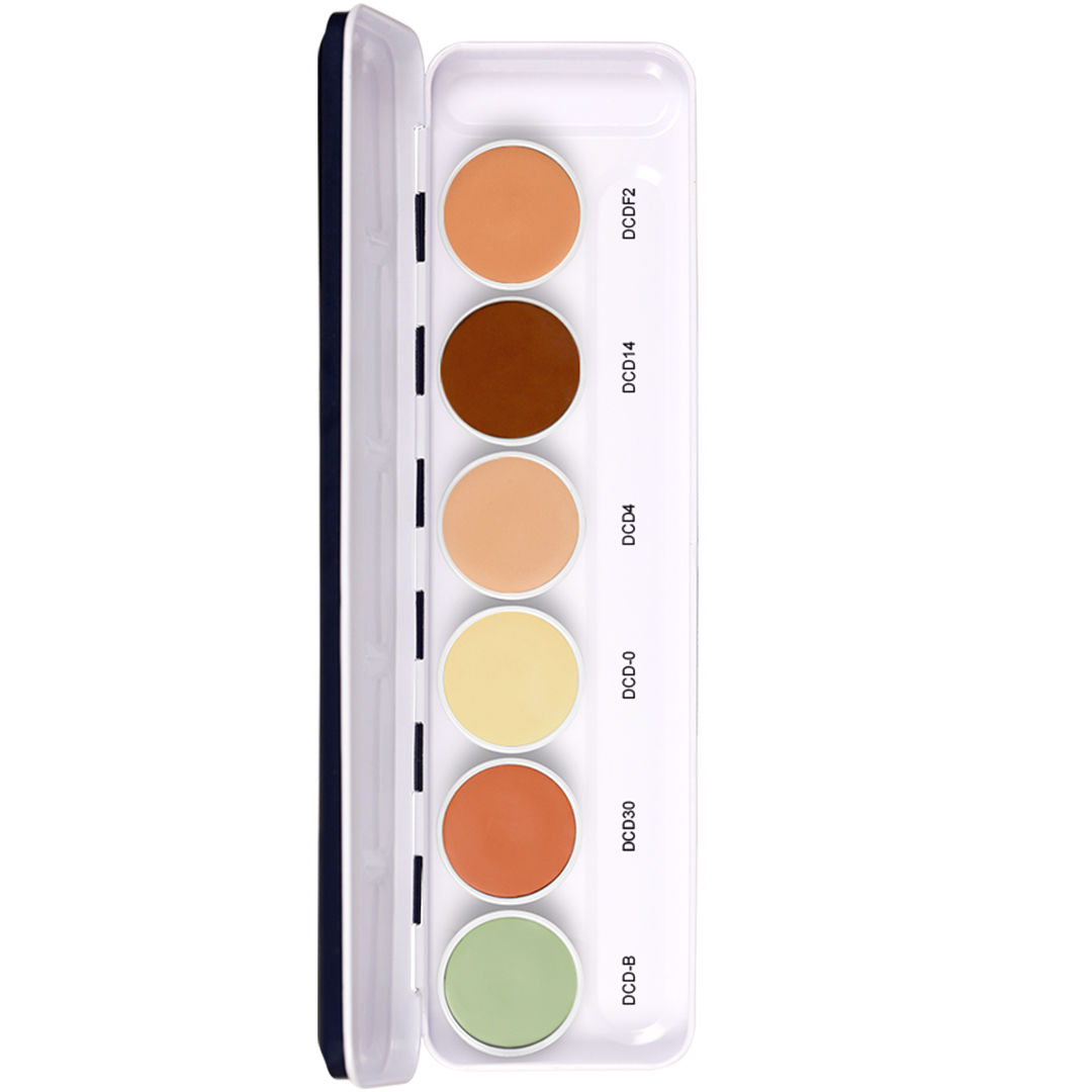 Ultra Hd Cover & Conceal 6 In 1 Dermashield Corrector & Foundation Palette