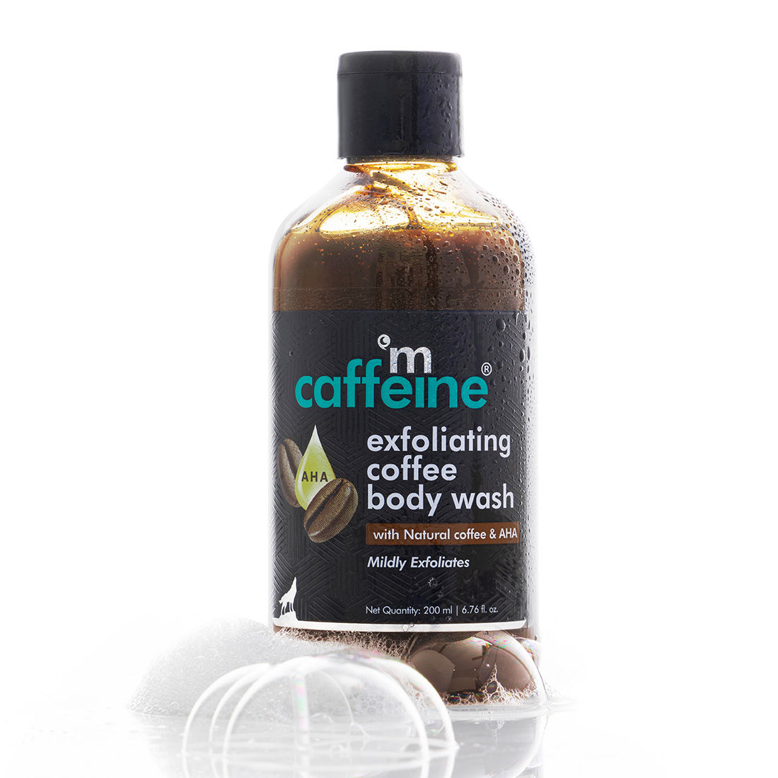 mCaffeine Exfoliating Coffee Body Wash 200 ml