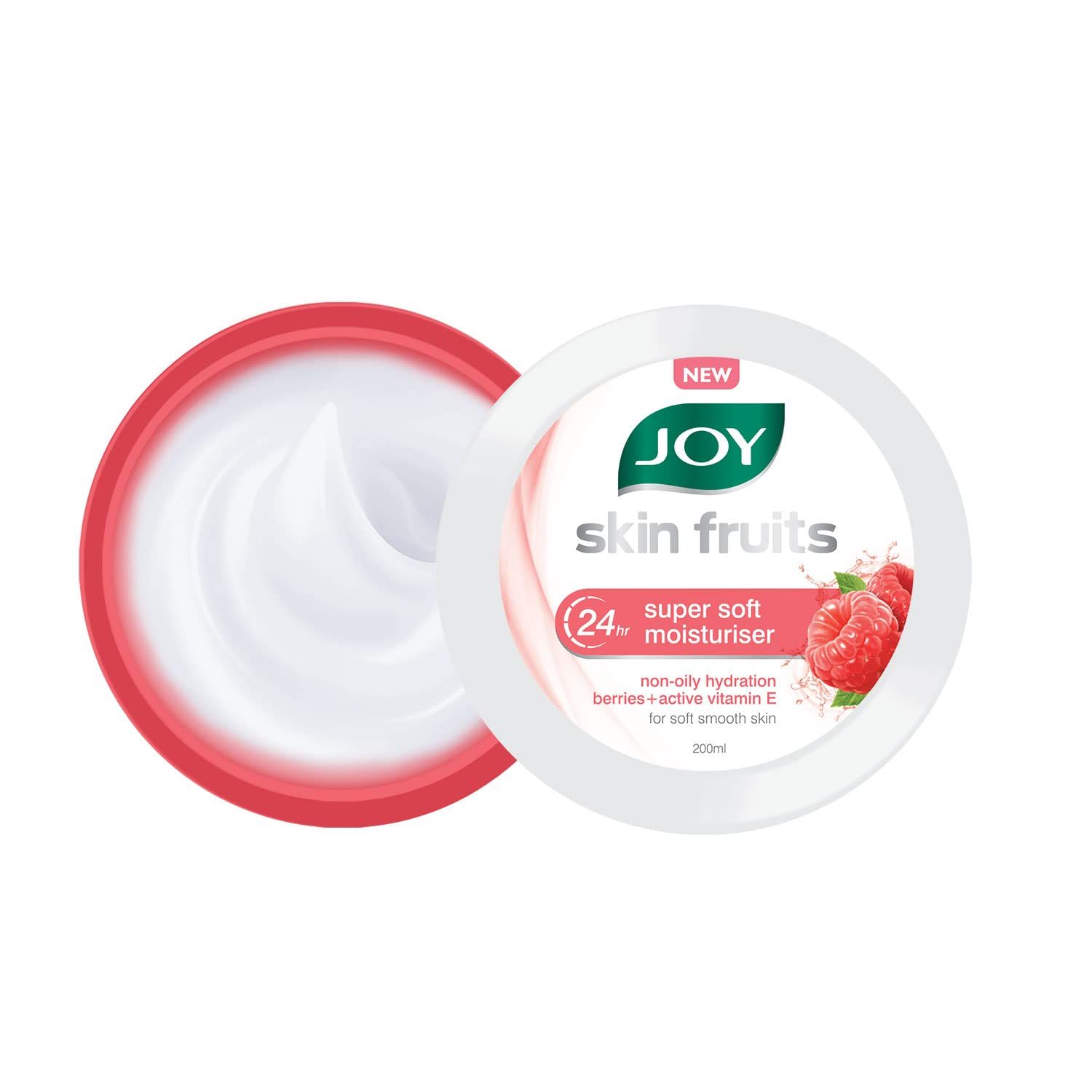 Joy Skin Fruits 24hr Super Soft Moisturiser with Berries & Active ...