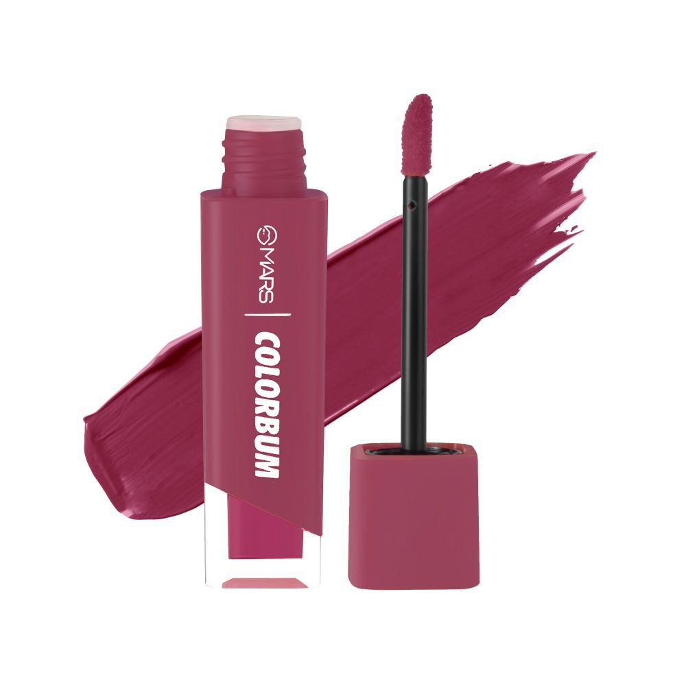 MARS Colorbum Liquid Matte Lipstick (18-Grapy Goa)