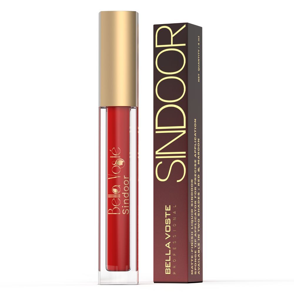 Bella Voste Professional Sindoor - Intense Red Color for Timeless ...