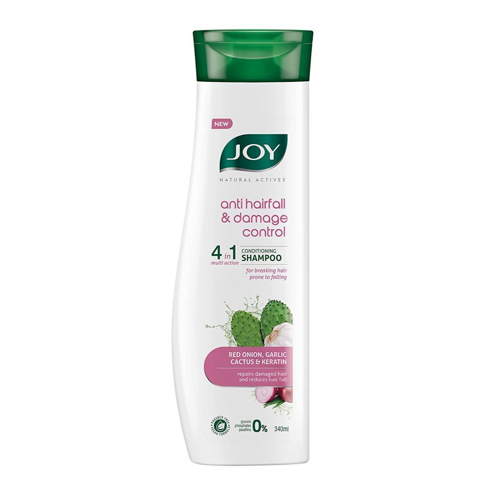 Joy Natural Actives Anti Hairfall & Damage Control 4-in-1 Multi Action ...