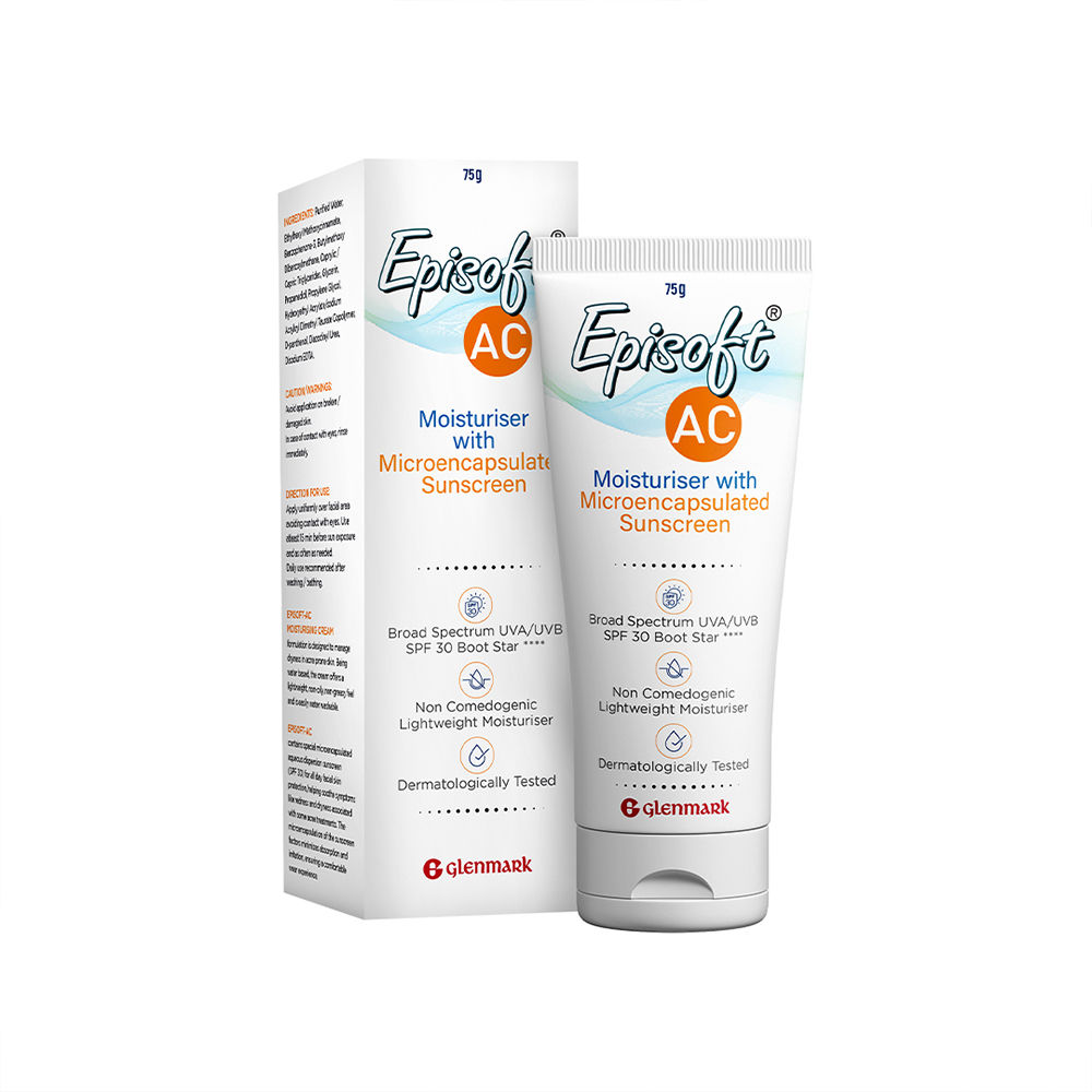 Episoft AC Moisturizer with Sunscreen, SPF 30+