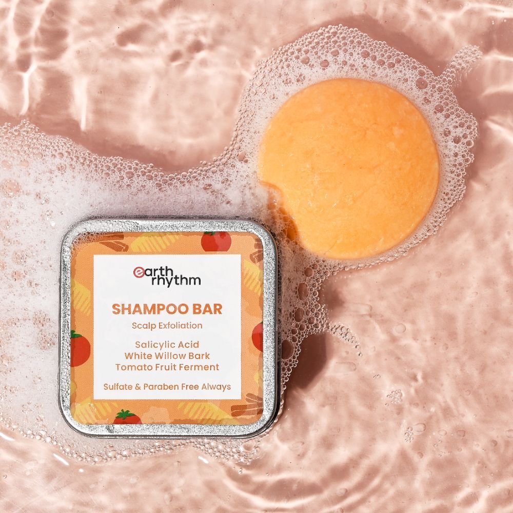 Earth Rhythm Exfoliating Shampoo Bar With Salicylic Acid, White Willow ...