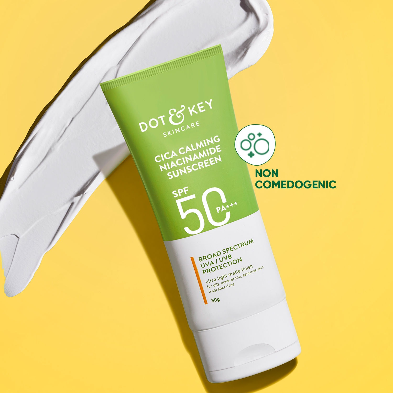 Dot & Key Cica Calming Niacinamide Sunscreen SPF 50 PA+++ (50 g)