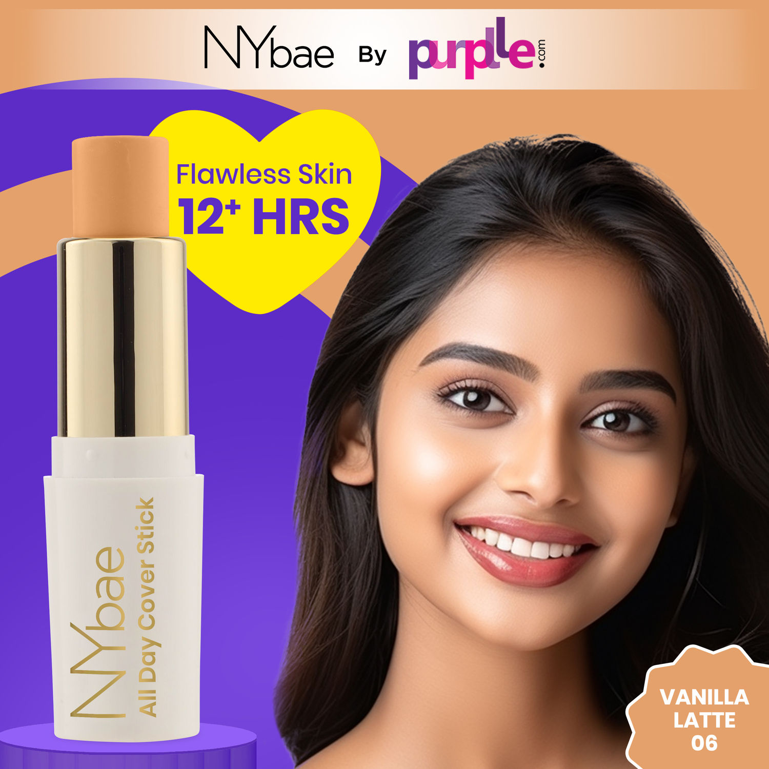 NY Bae All day Cover Stick - Vanilla Latte 06