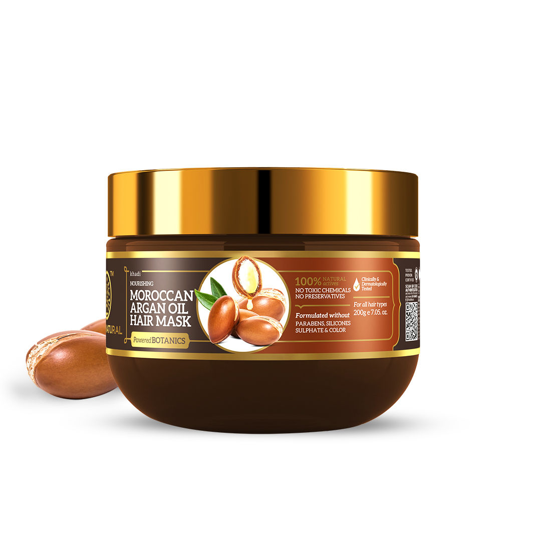 Khadi Natural Moroccan argan oil Hair Mask -200gm