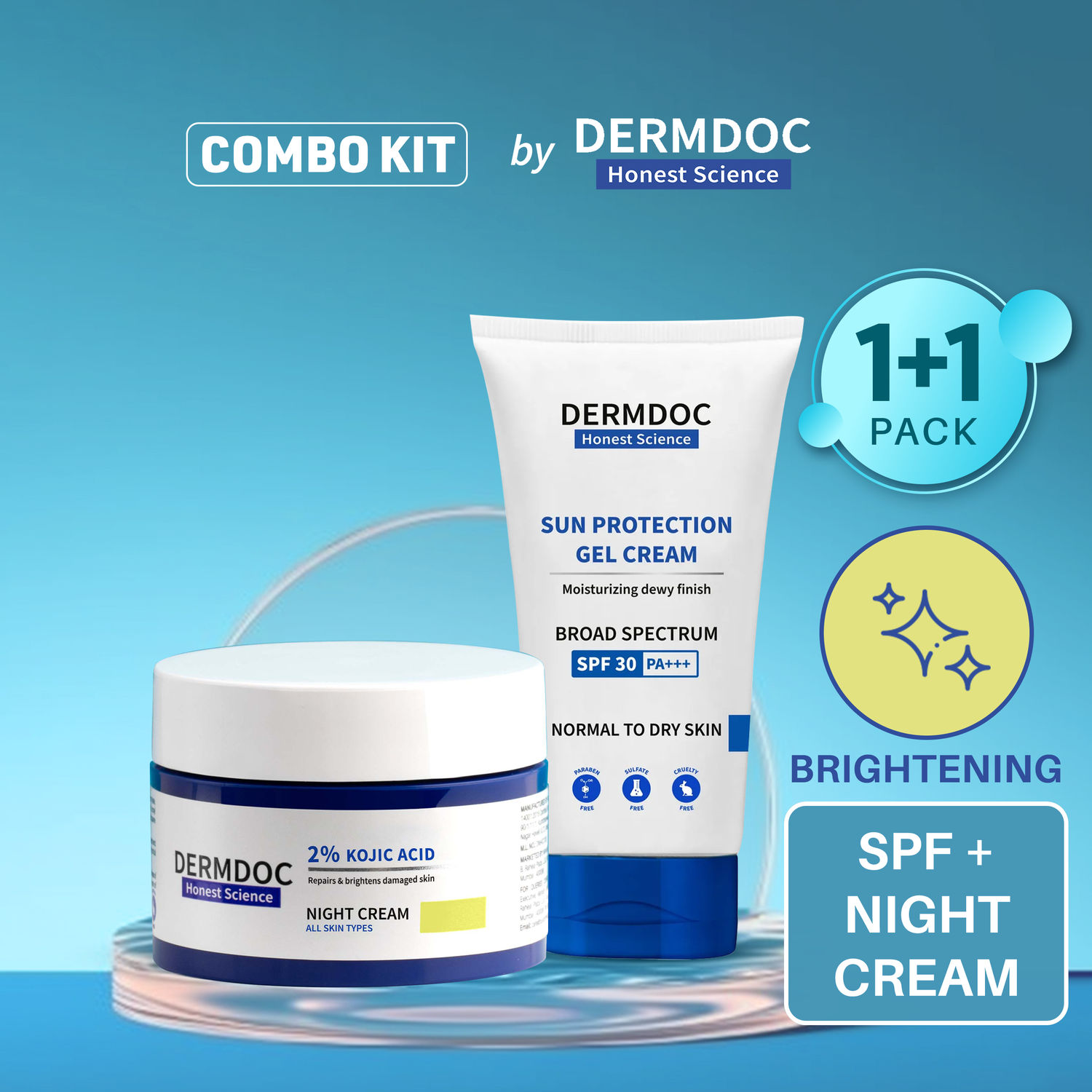 DERMDOC Glow & Protect Combo