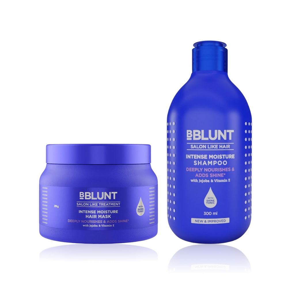 BBLUNT Intense Hair Care Combo (Shampoo + Hair Mask)