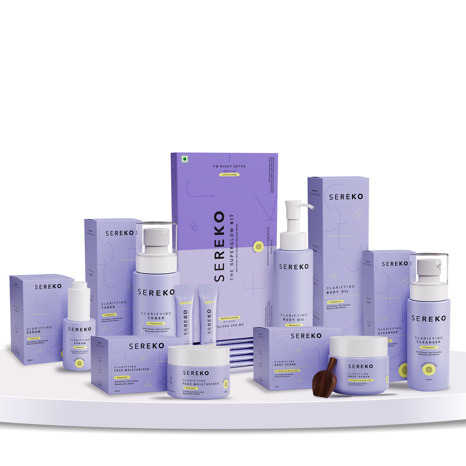 SEREKO Vitamin C Complete Regime Sereko Calrifying Cleanser + Sereko ...