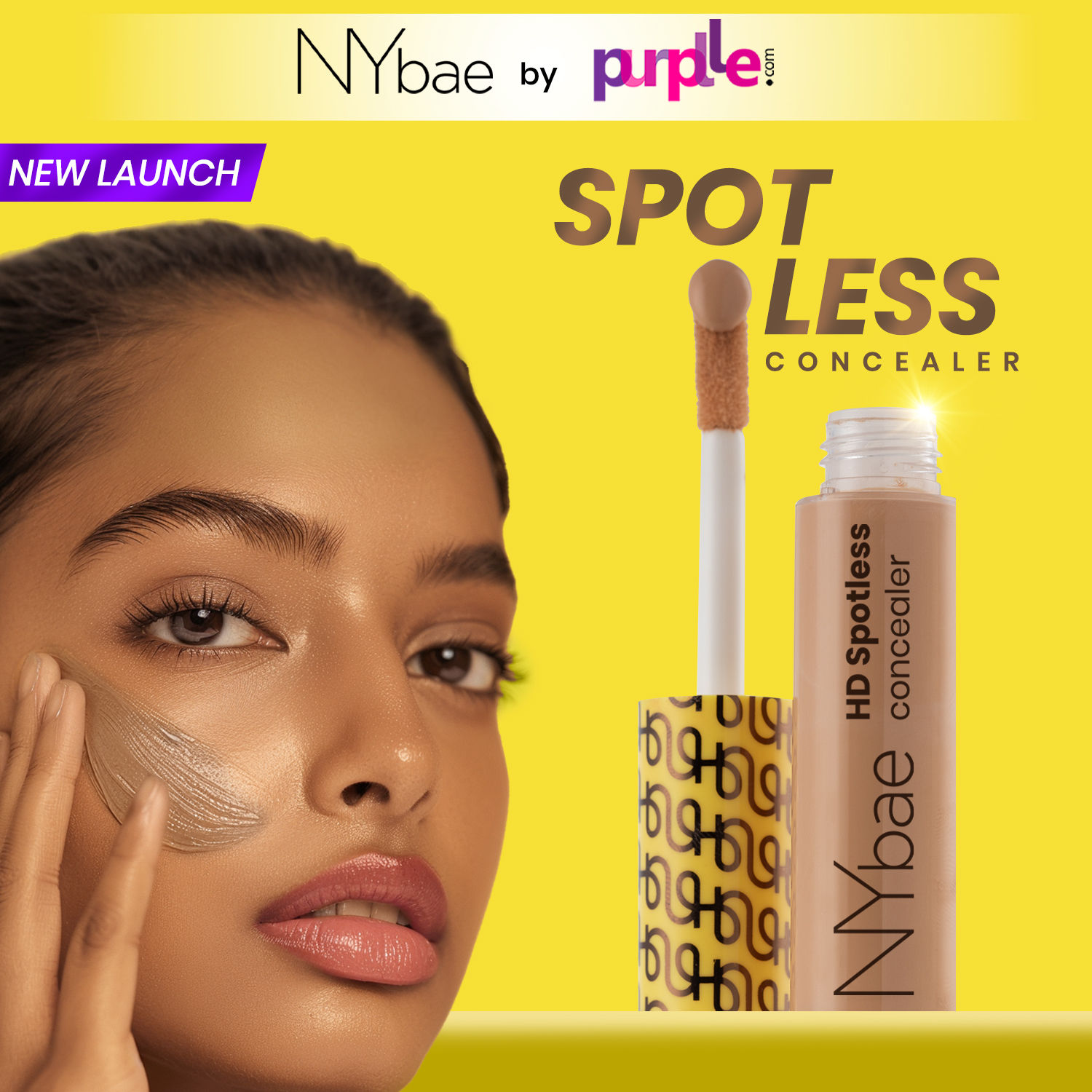 Buy NY Bae HD Spotless Liquid Concealer - Milk Chocolate Pretzel 2 (3 ...