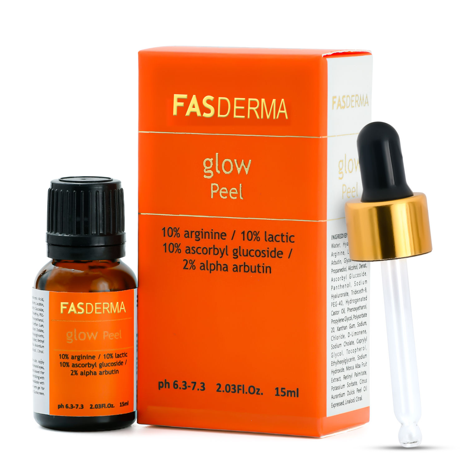 Fasderma Glow Peel - Instant Effect- 15ml Fasderma Glow Peel - Instant Effect- 15ml