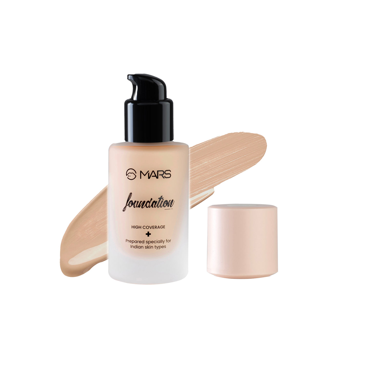 MARS Foundation with High Coverage, Blemish Free & Blendable Liquid ...