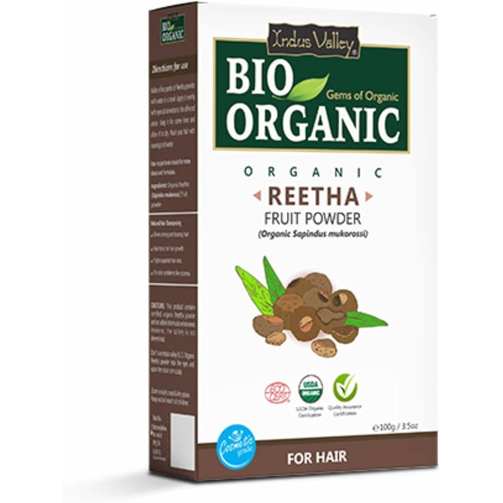 Buy Indus valley bio organic reetha powder Online | Purplle
