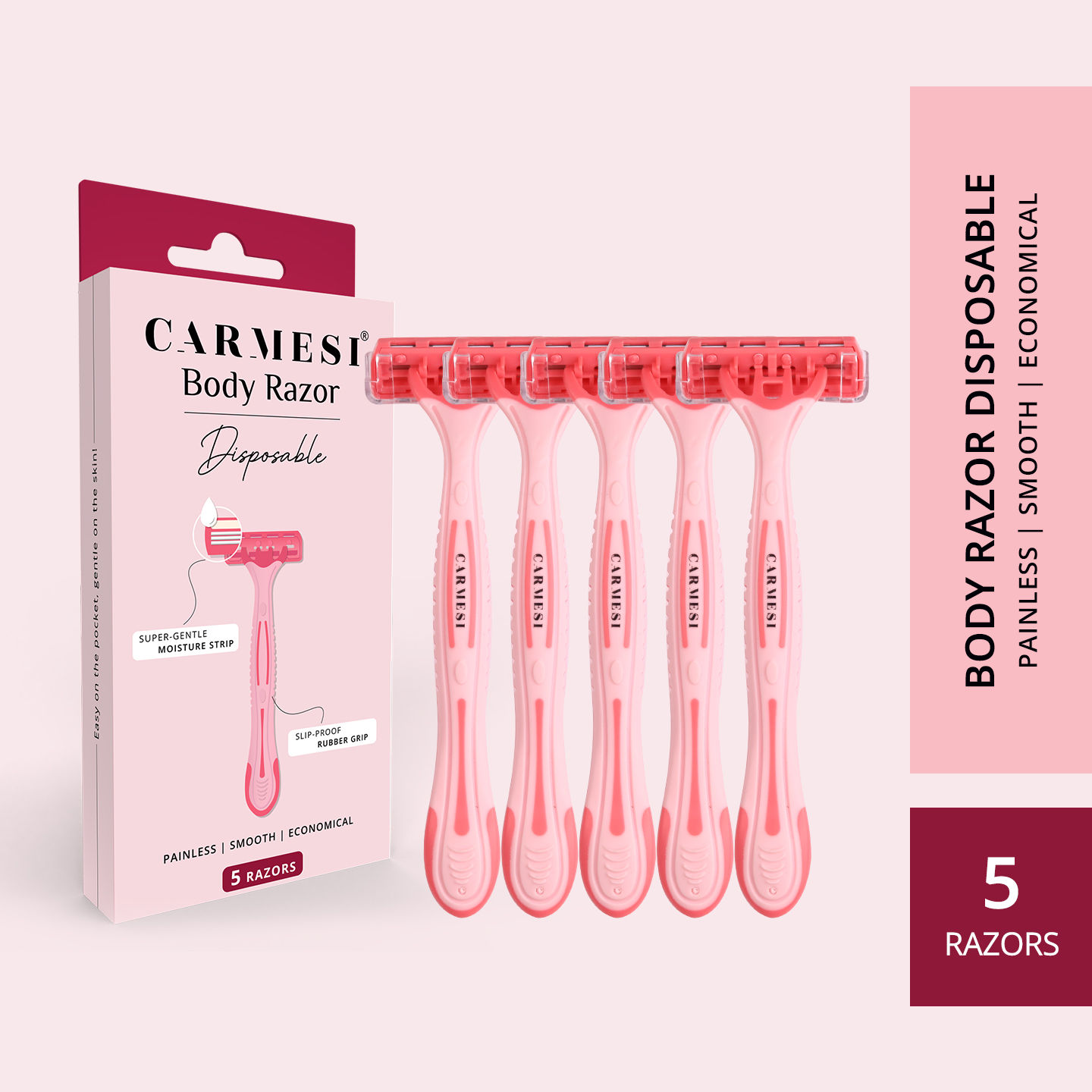 Carmesi Body Razor Disposable