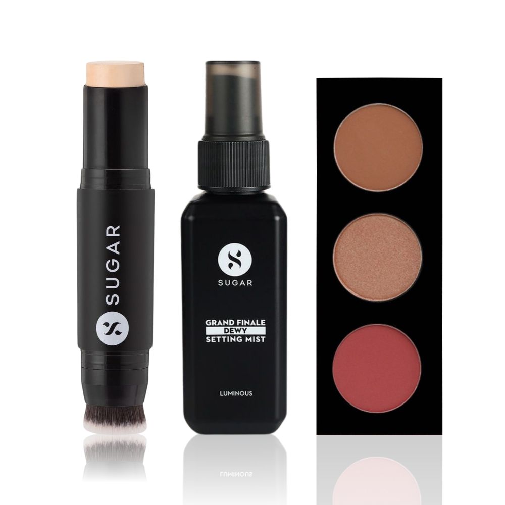 SUGAR Festive Kit - Foundation Stick(Inbuilt Brush) - 07 | Contour ...