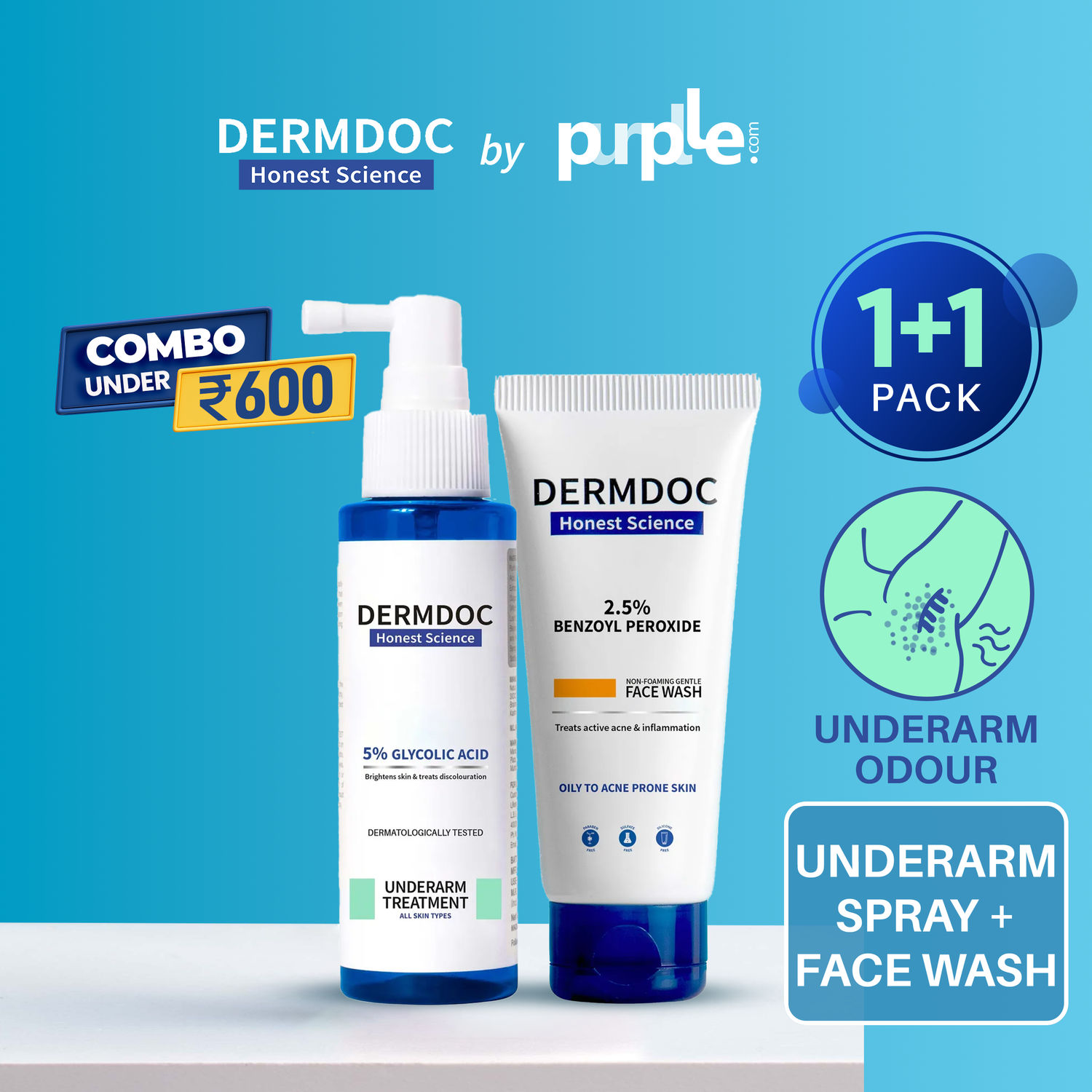 DERMDOC Combo for Total Odour Control