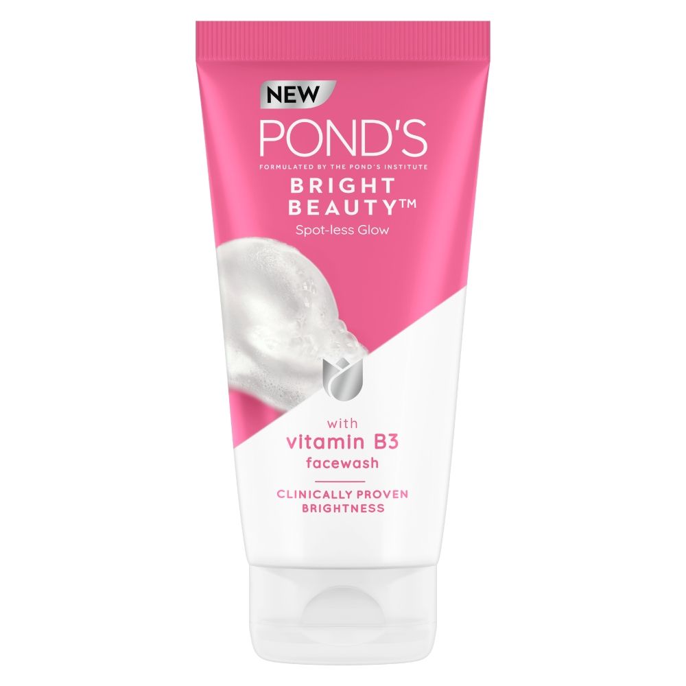 Ponds Bright Beauty Spotless Glow Facewash with Vitamin B3 150 g