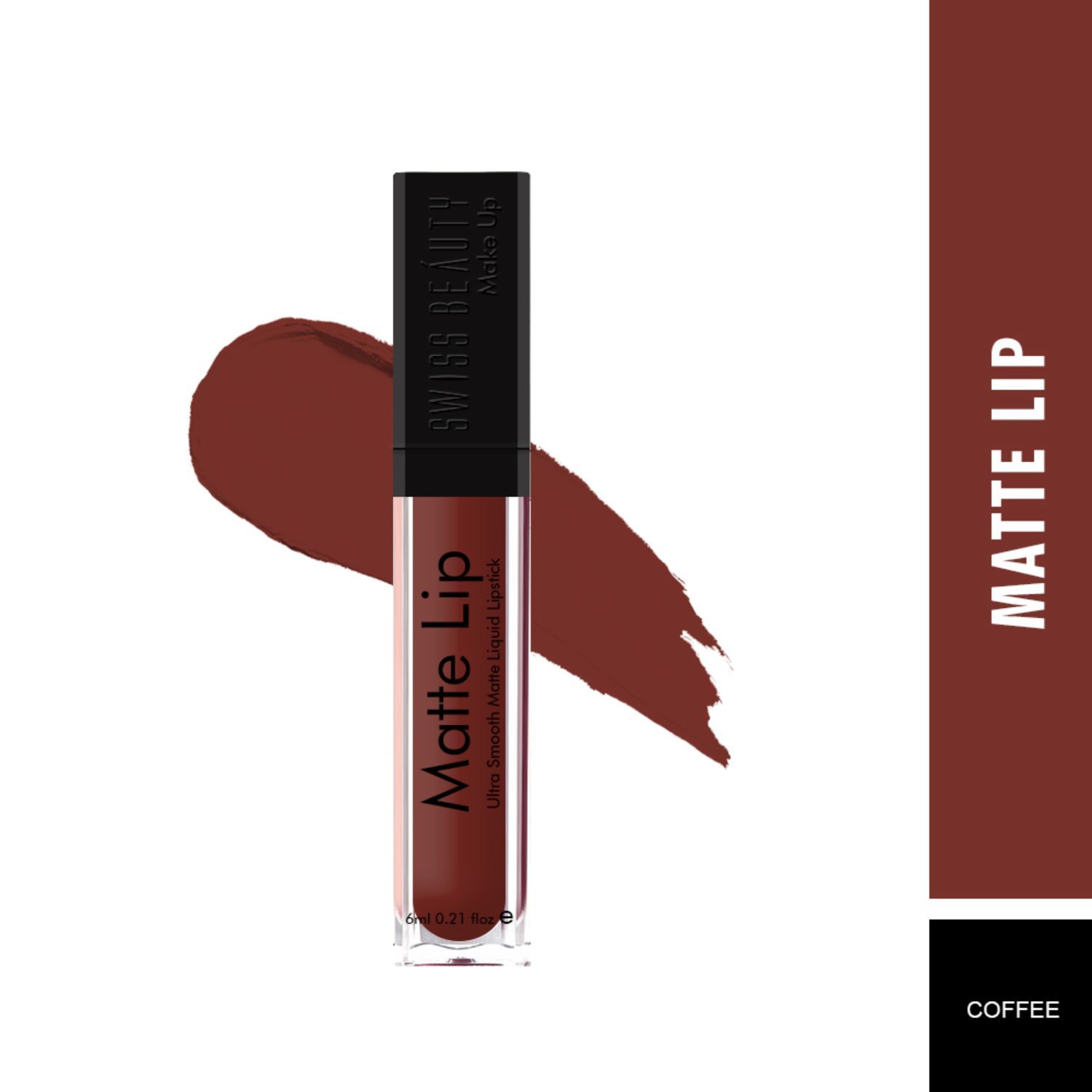 Buy Swiss Beauty Ultra Smooth Matte Lip Liquid Lipstick Color Stay ...