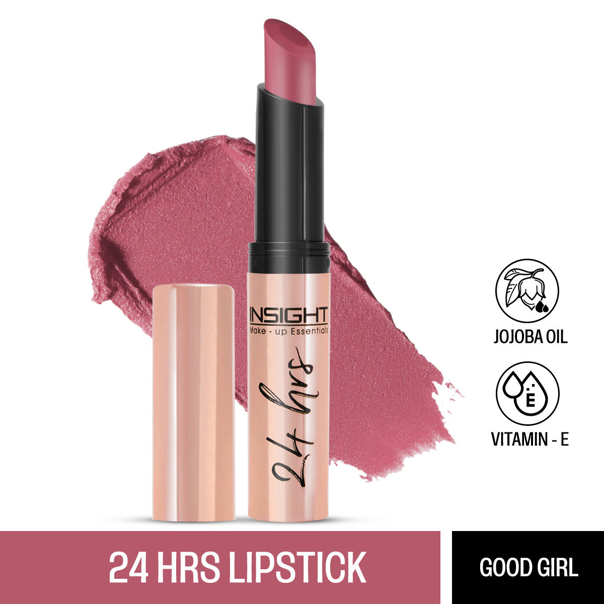 Insight Cosmetics 24 Hrs Non Transfer Matte Lipstick - Good Girl 3 gm