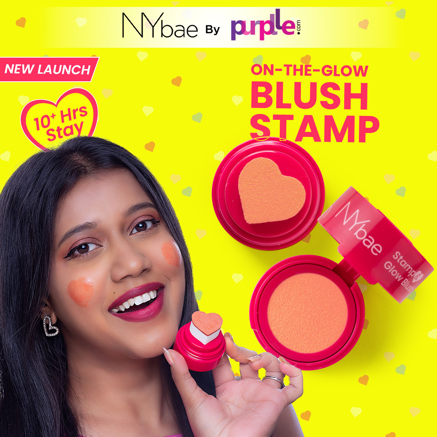 NY Bae Stamp and Glow Blush - Dusty Rose