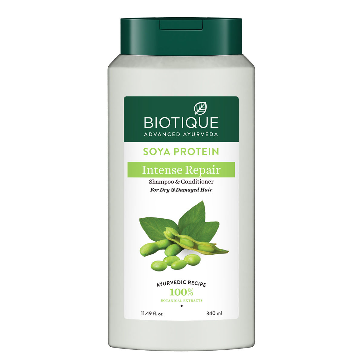 Biotique Soya Protein Intense Repair Shampoo (340 ml)