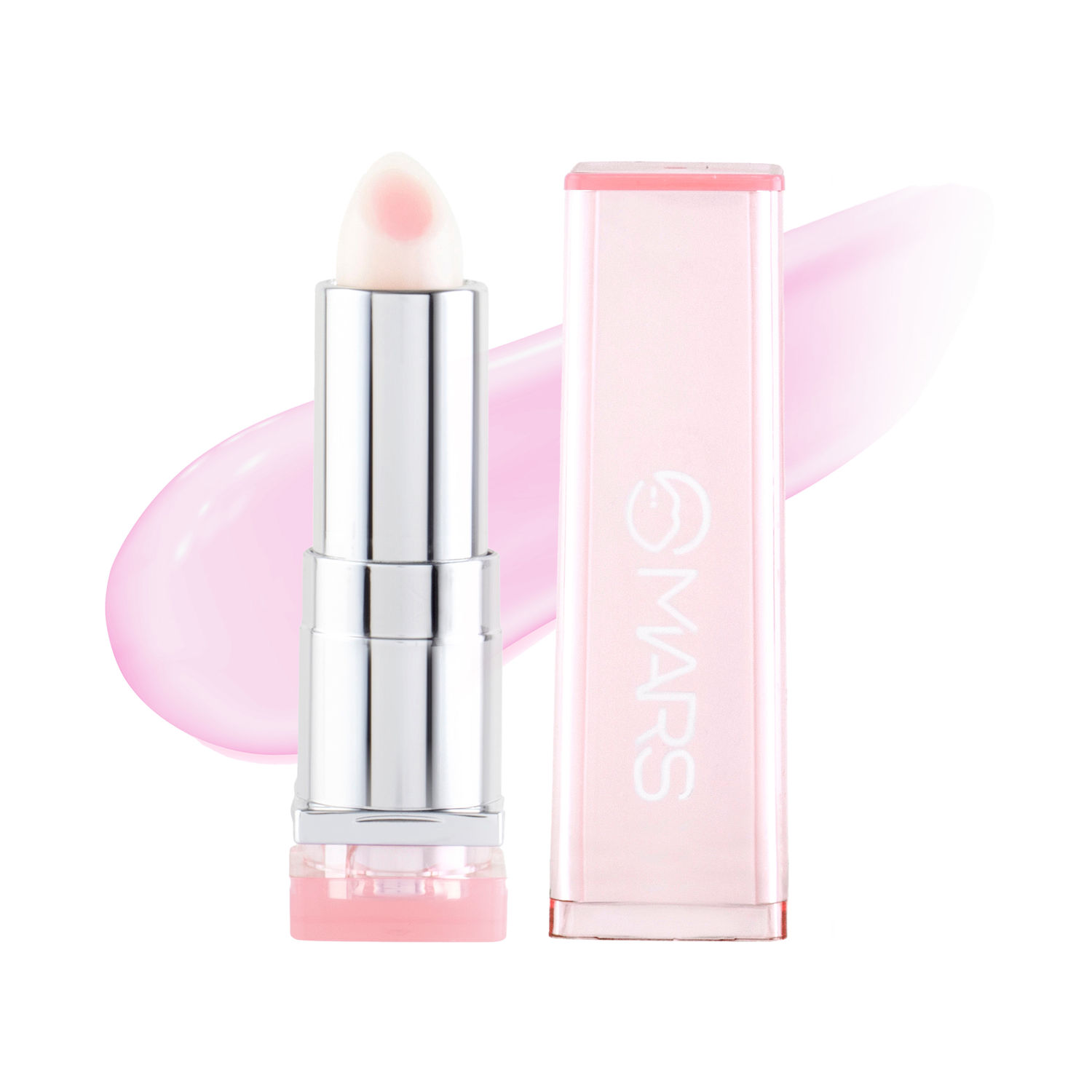 MARS Lip Lollies Tinted Lip Balm - Non-Sticky, Moisturising & Nourishing - Strawberry | 3.2g