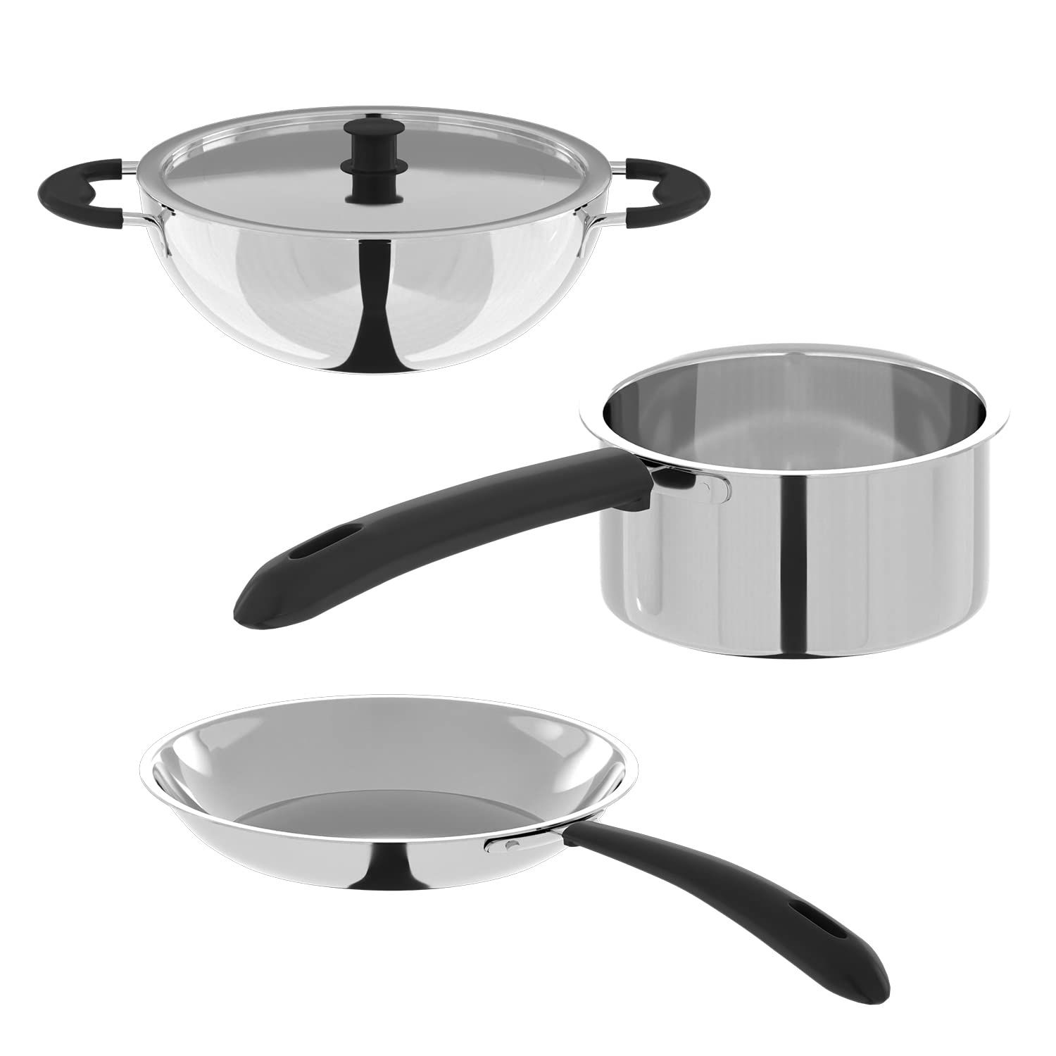GoNari Lifelong Stainless Steel Cookwear Set