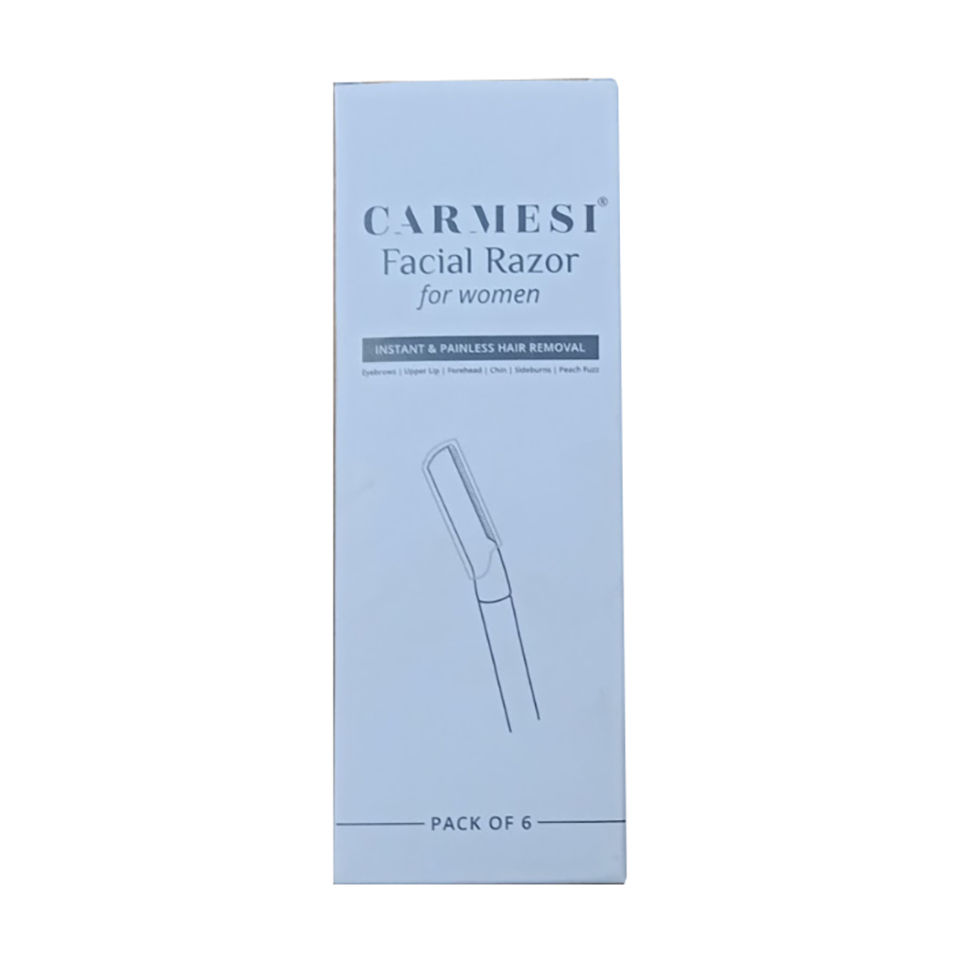 Carmesi Facial Razor pack of 6