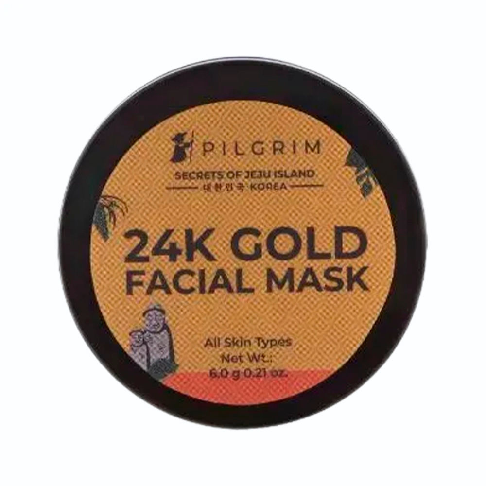 Pilgrim Mini 24K Gold Facial Mask for Glowing Skin, Skin Hydration ...