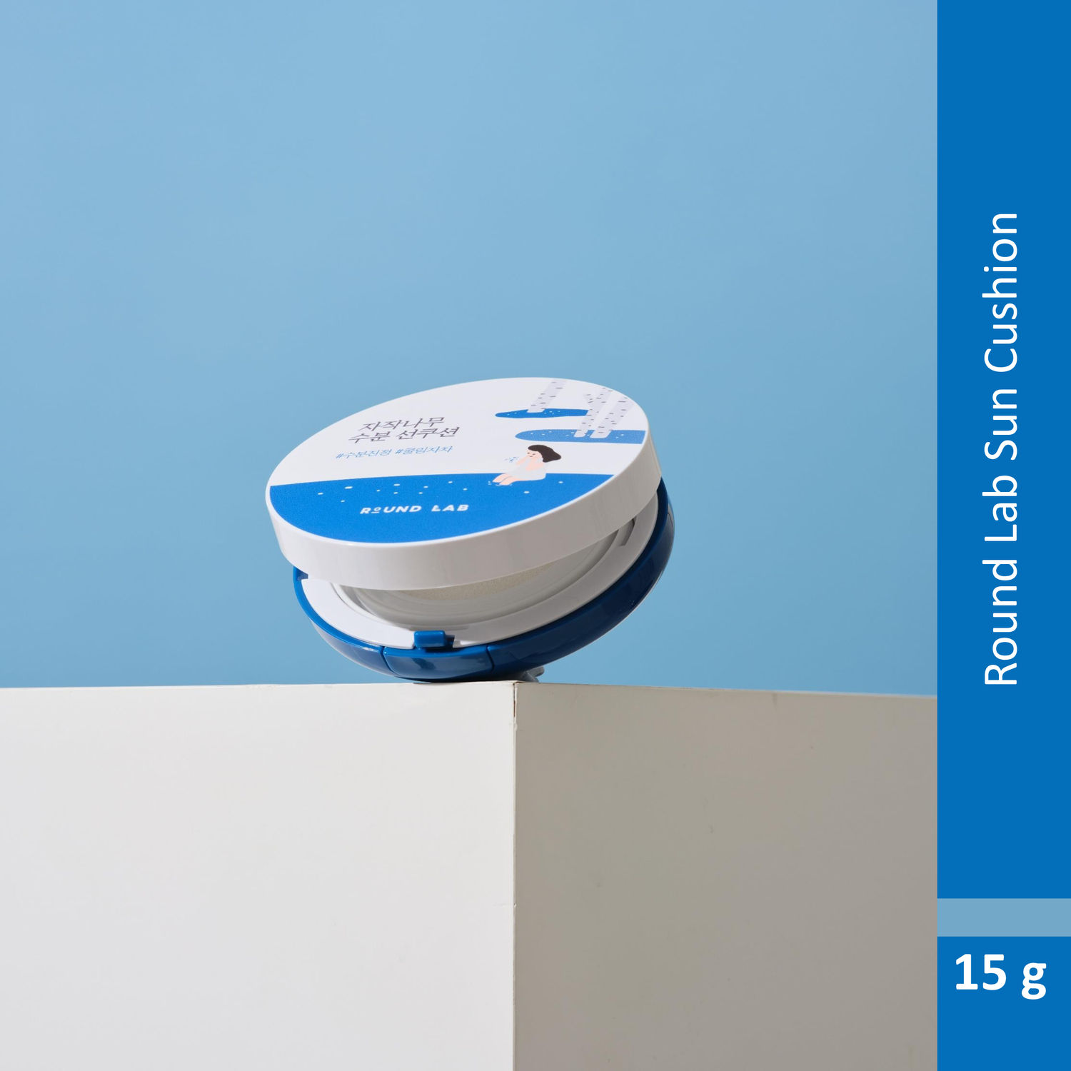 Round Lab Birch Juice Moisturizing Sun Cushion (15G) | Korean Skin Care