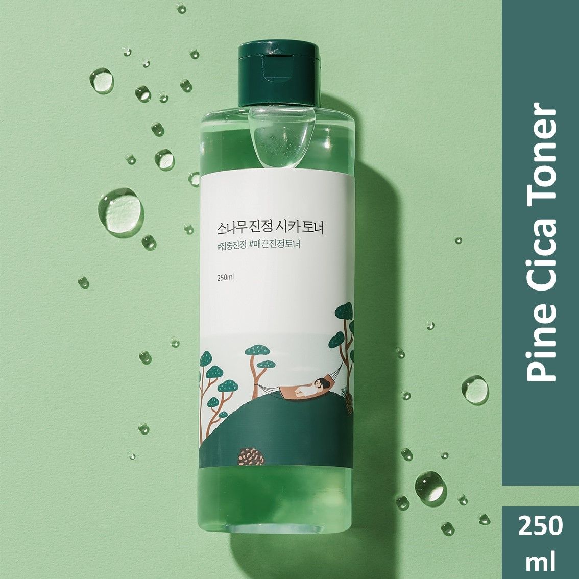 Round Lab Pine Calming Cica Toner (250Ml) | Korean Skin Care