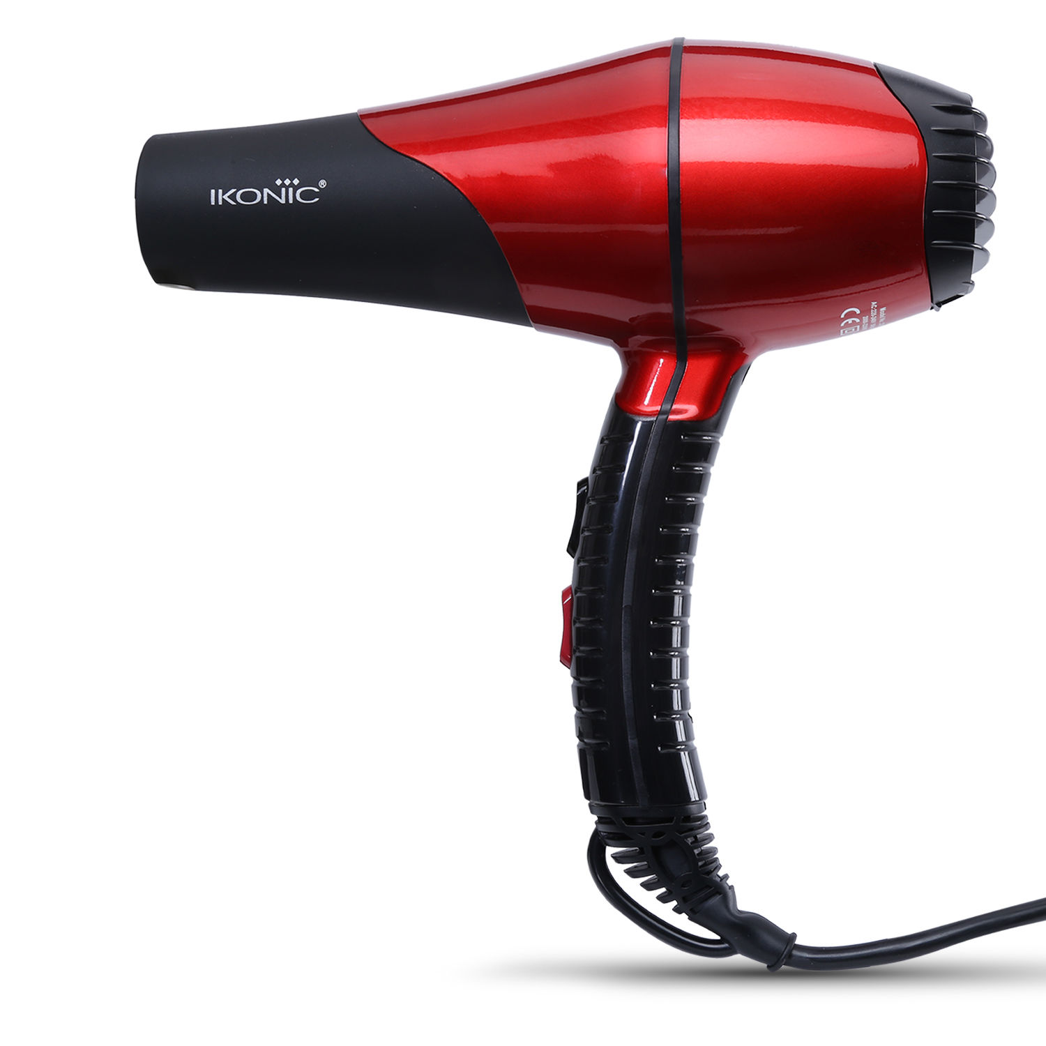 IKONIC HAIR DRYER 2200 RED & BLACK